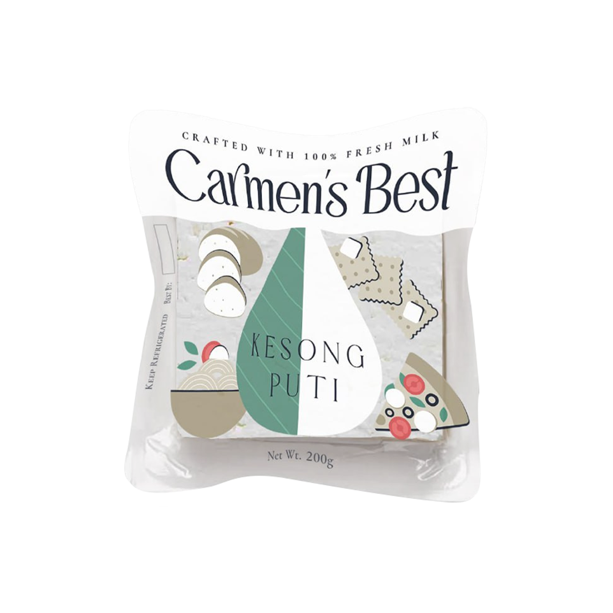 Kesong Puti (White Cheese) 200g - Carmen's Best